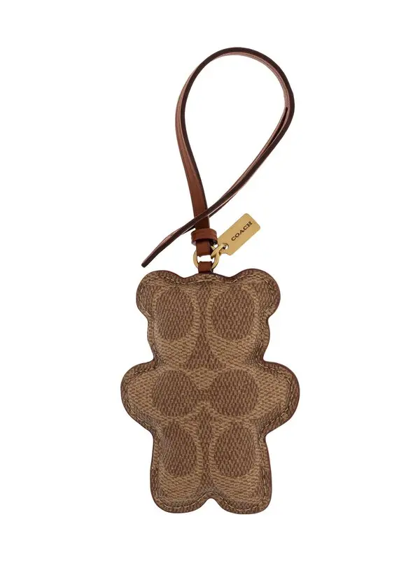 COACH Bear-shaped Pendant - Brown