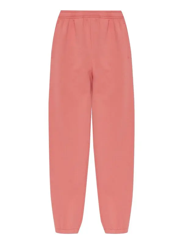 Acne Studios Sweatpants With Ribbed Cuffs - Pink