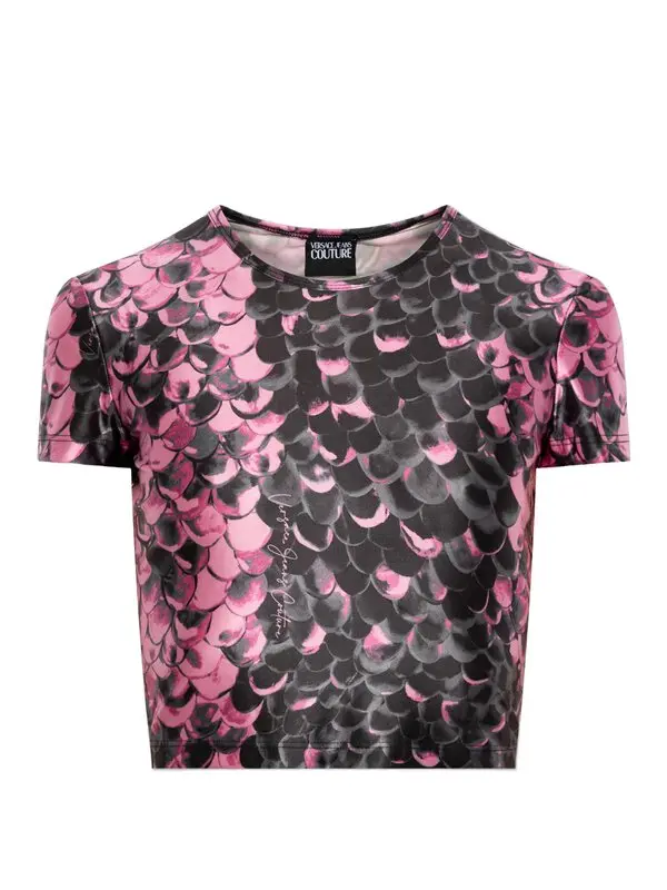 Versace Fitted Top - Pink