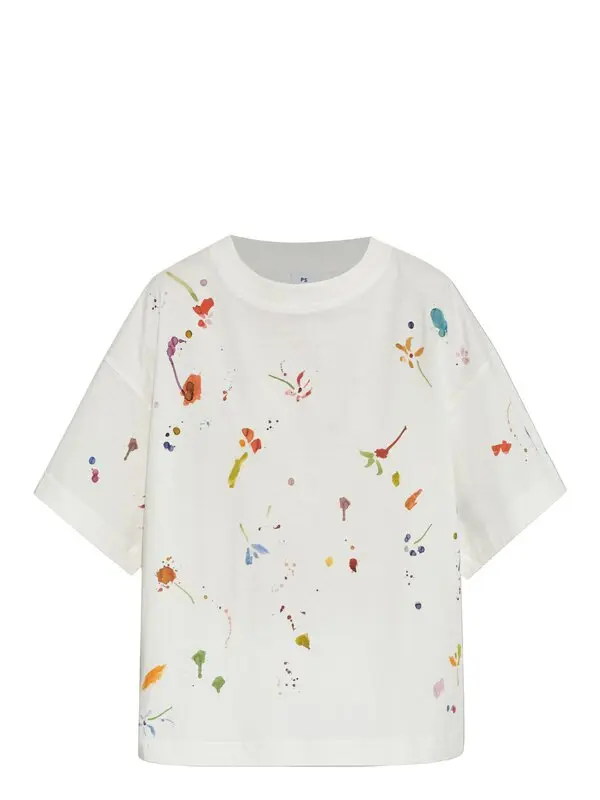 Paul Smith Printed T-shirt - Cream