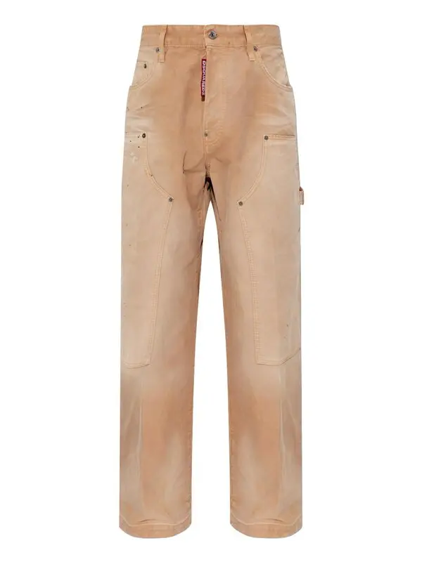 Dsquared2 Cargo Trousers - Beige