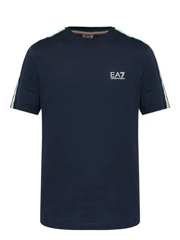 EA7 T-shirt With Printed Logo - Navy Blue