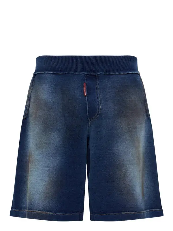 Dsquared2 Shorts With Pockets - Navy Blue