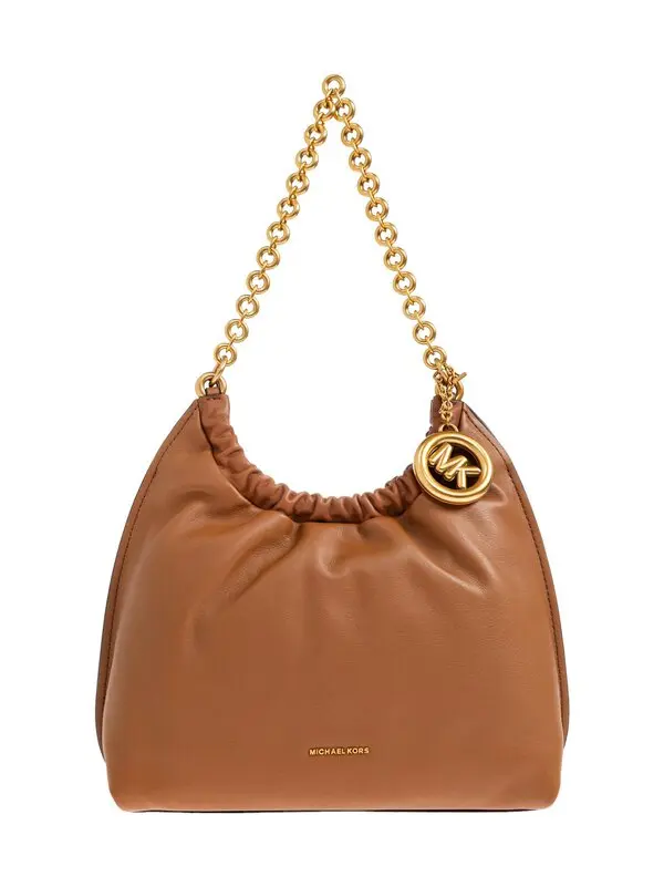 Michael Kors Leather Shoulder Bag - Brown
