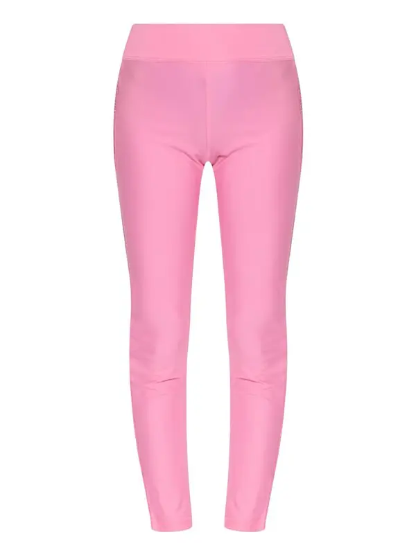 Versace Leggings With Side Stripes - Pink