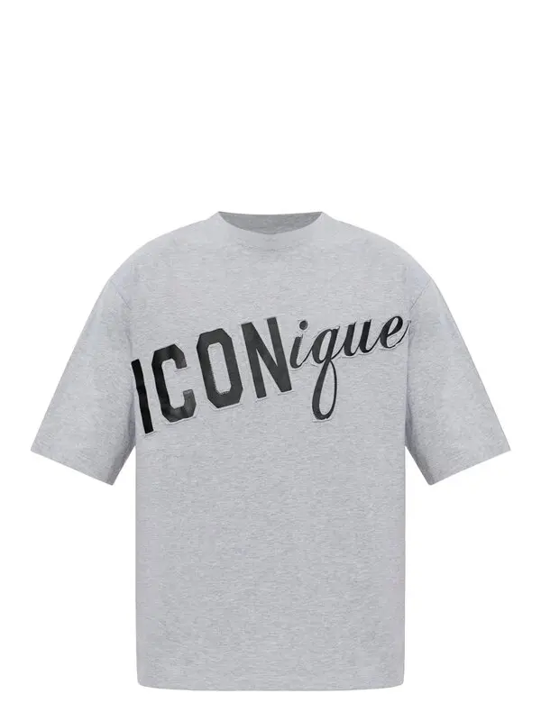 Dsquared2 T-shirt With Logo - Grey