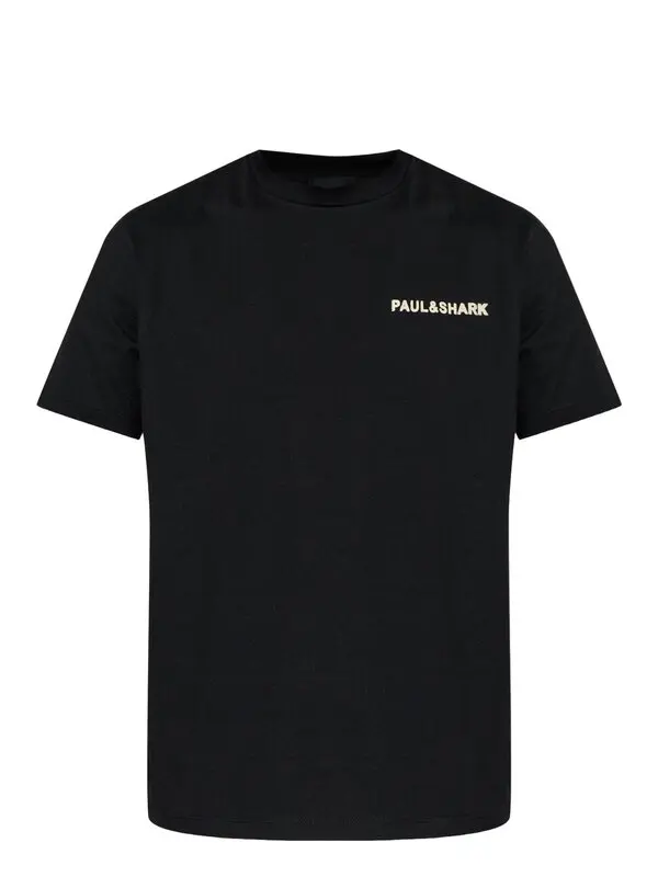 Paul & Shark T-shirt With Logo - Black