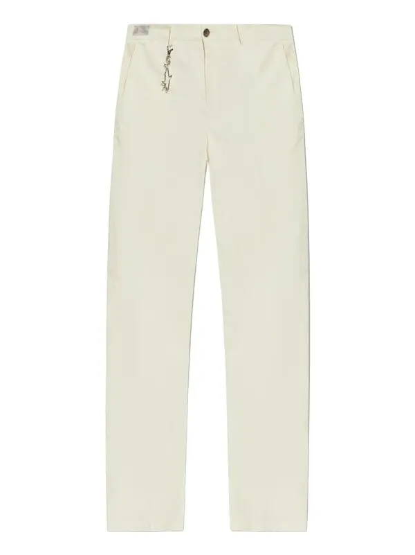 Paul & Shark Logo Trousers - Cream