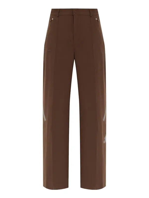 Adidas X Entire Studios Wide-leg Trousers - Brown