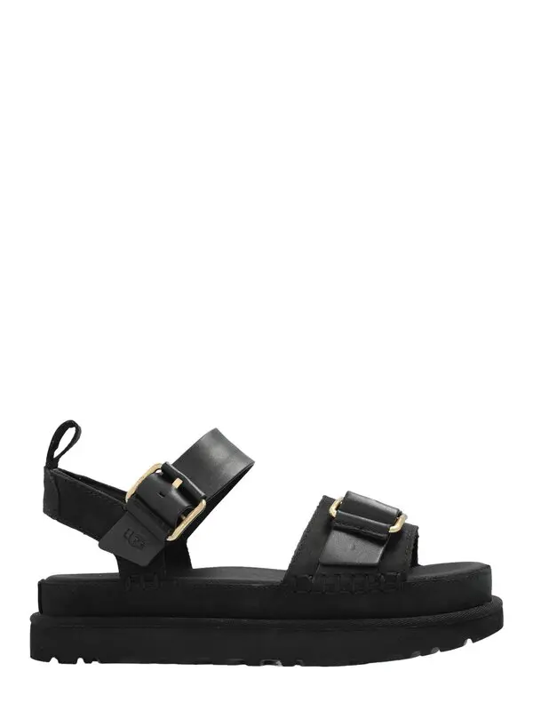 UGG Goldenrise Villa Platform Sandals - Black