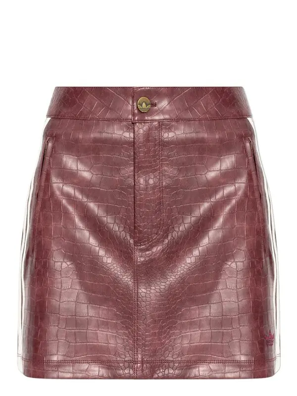 ADIDAS ORIGINALS Short Skirt - Burgundy