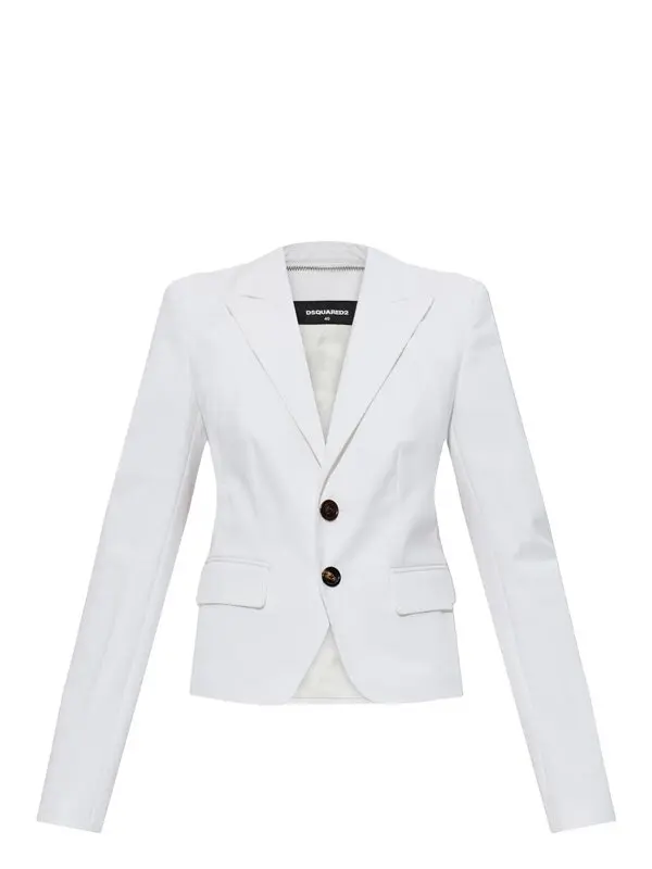 Dsquared2 Blazer With Detachable Sleeves - White