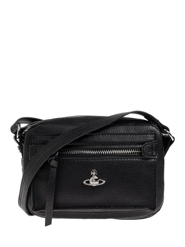 VIVIENNE WESTWOOD Hannah Shoulder Bag - Black