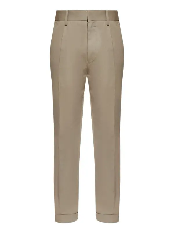 Dsquared2 Trousers With Logo - Beige