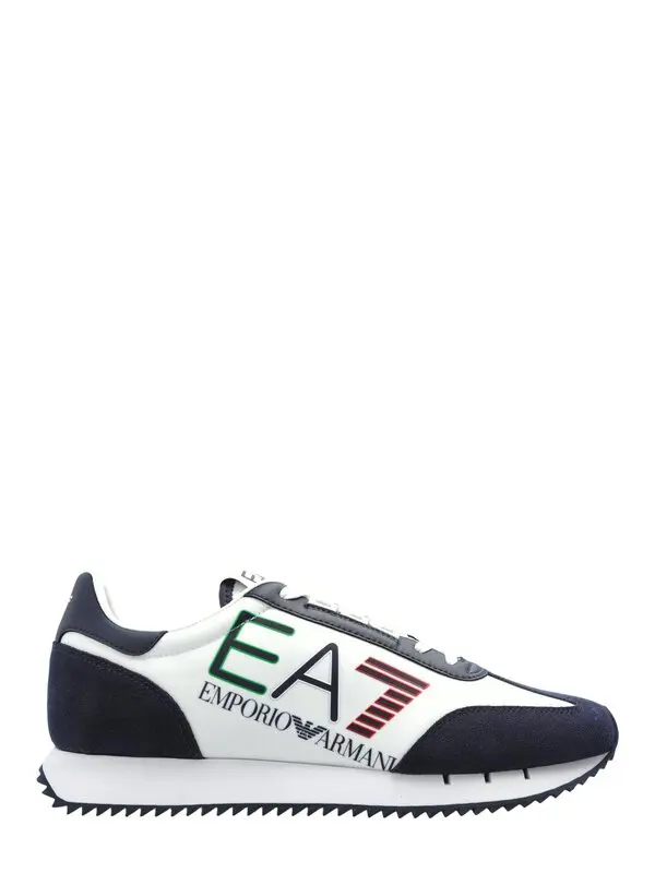 EA7 Logo Sneakers - Navy Blue