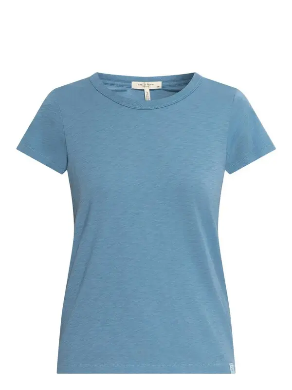 Rag & Bone Crew Neck T-shirt - Blue