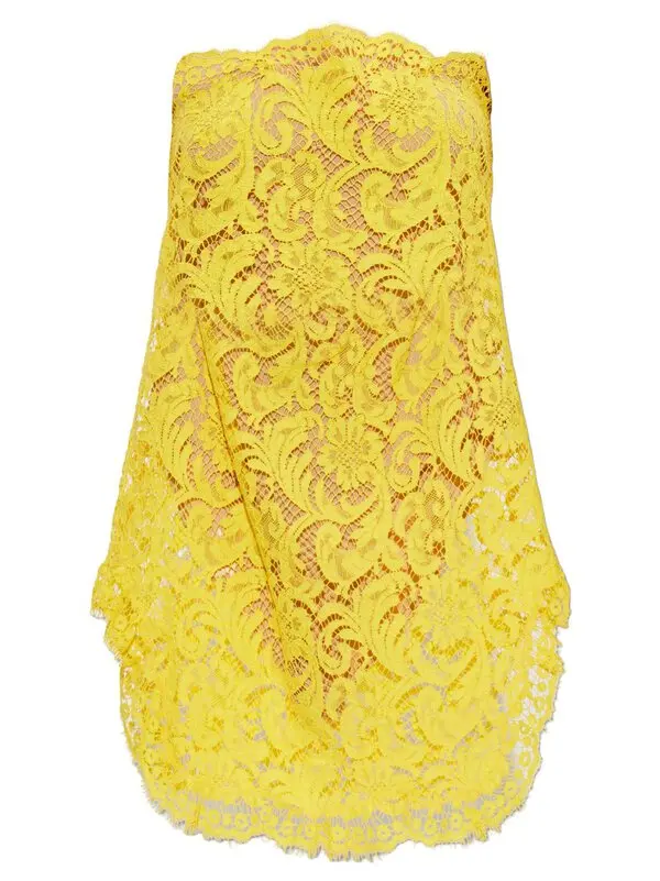 Dsquared2 Off-shoulder Mini Dress - Yellow
