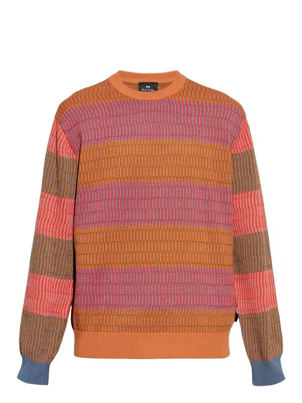 Paul Smith Striped Crew Neck Sweater - Multicolour