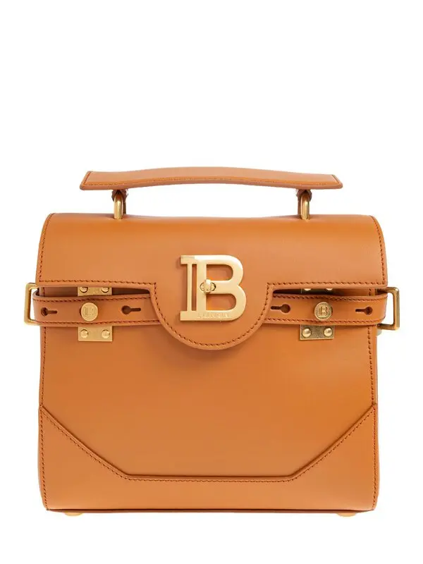 Balmain B-buzz 23 Handbag - Brown