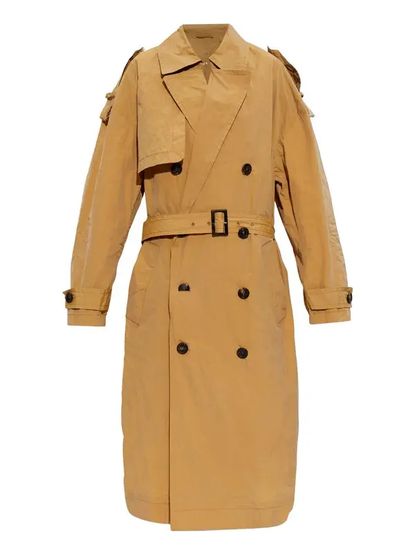Dsquared2 Double-breasted Coat - Beige