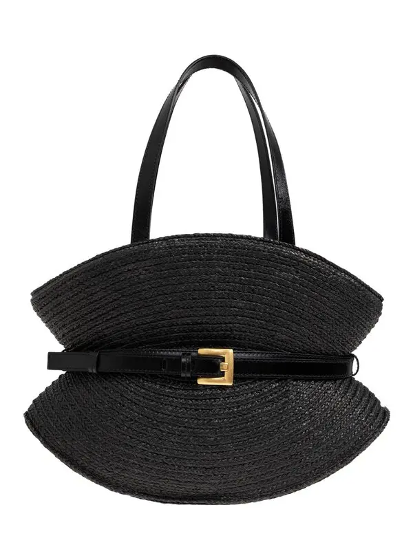 Balmain Shuffle Medium Handbag - Black