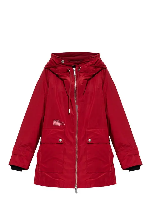 Dsquared2 Hooded Parka - Red