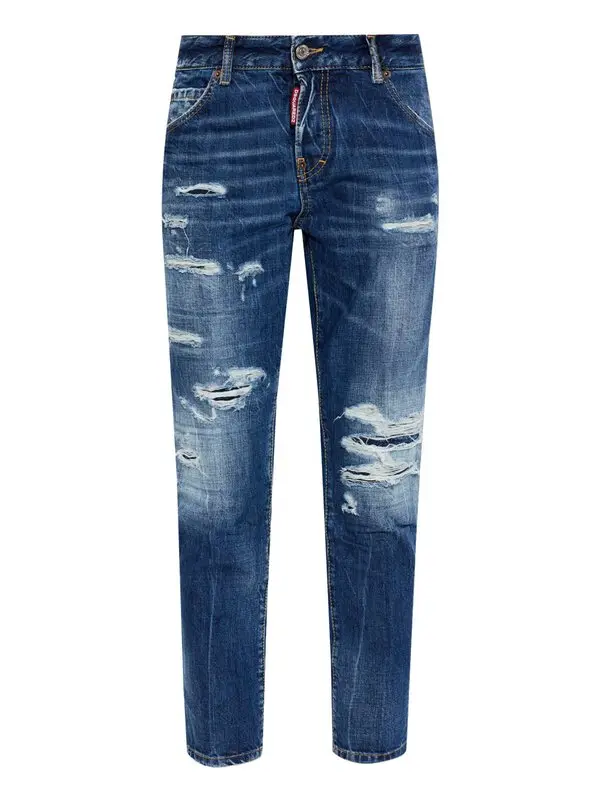 Dsquared2 Teddy Jeans - Navy Blue