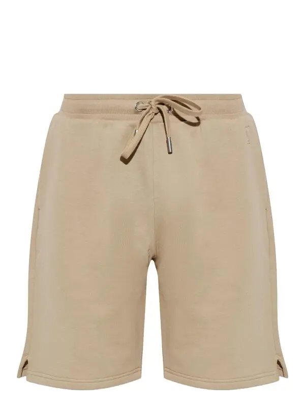 Ami Loose-fit Shorts - Beige