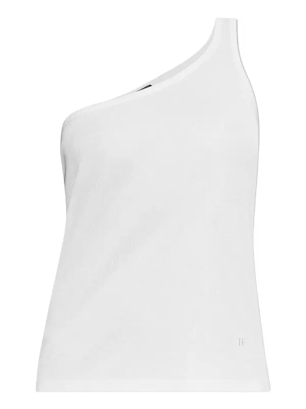 TOM FORD One-shoulder Top - White