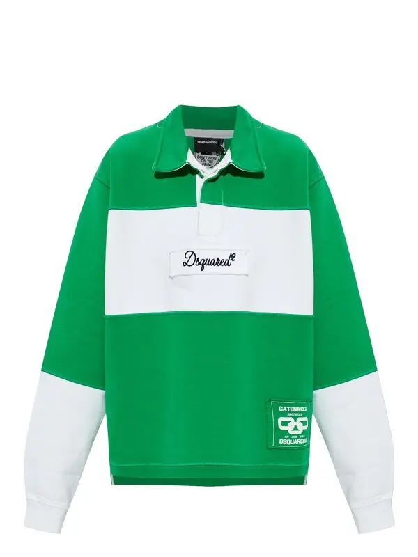 Dsquared2 Logo Polo Shirt - Green