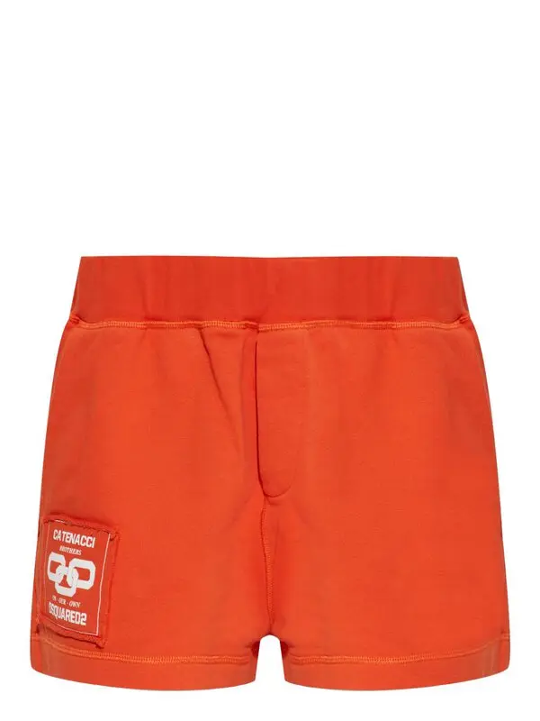 Dsquared2 Logo Shorts - Orange