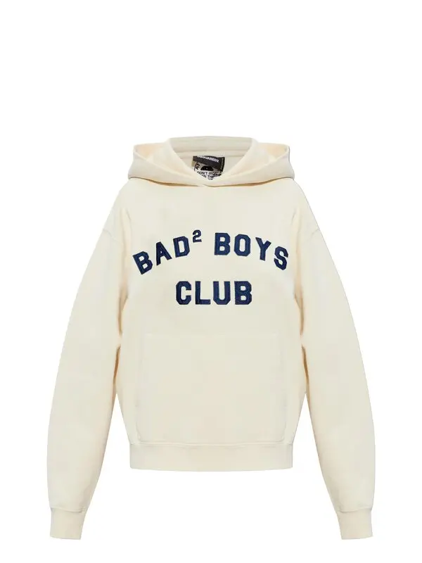 Dsquared2 Sweatshirt With Patch - Cream