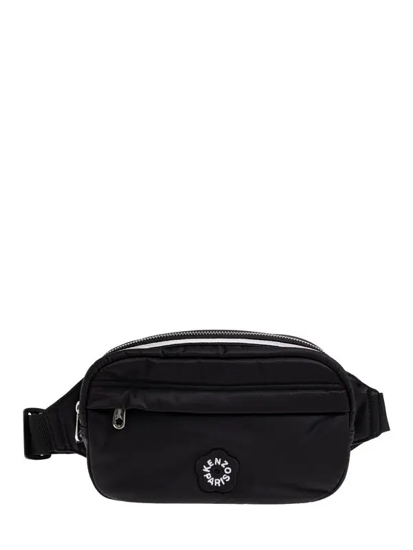 Kenzo Belt Bag With Logo - Black