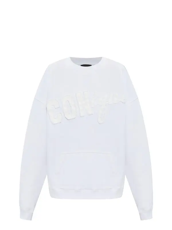 Dsquared2 Sweatshirt With Patch - White