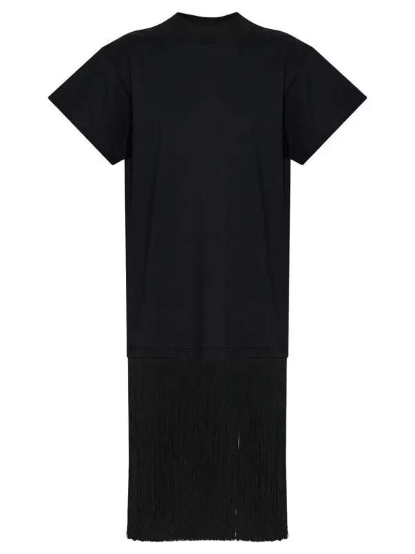 Alaïa Fringed Dress - Black