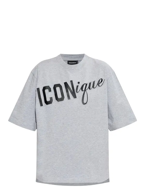 Dsquared2 T-shirt With Logo - Grey