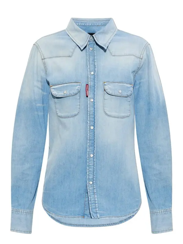 Dsquared2 Denim Shirt - Blue