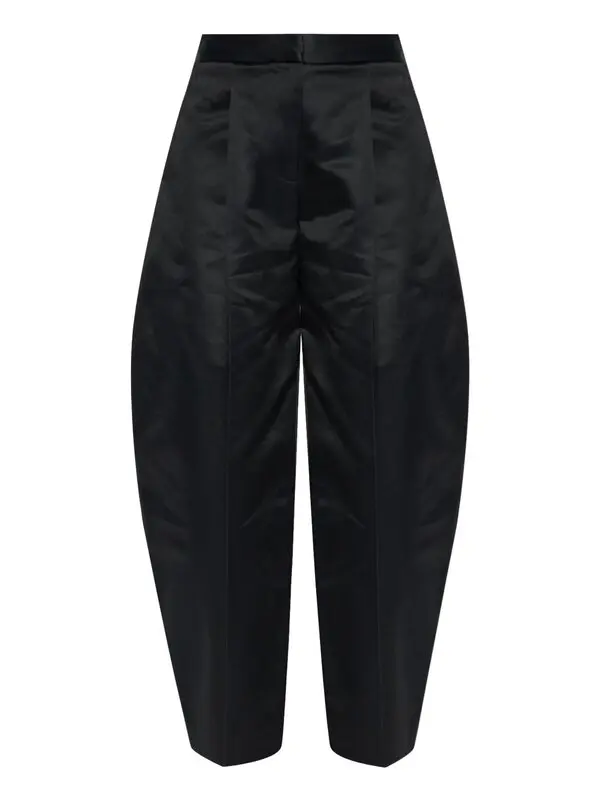 Alaïa Pleated Trousers - Black