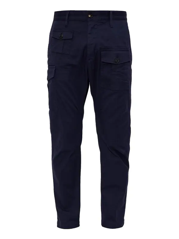 Dsquared2 Cargo Trousers - Navy Blue