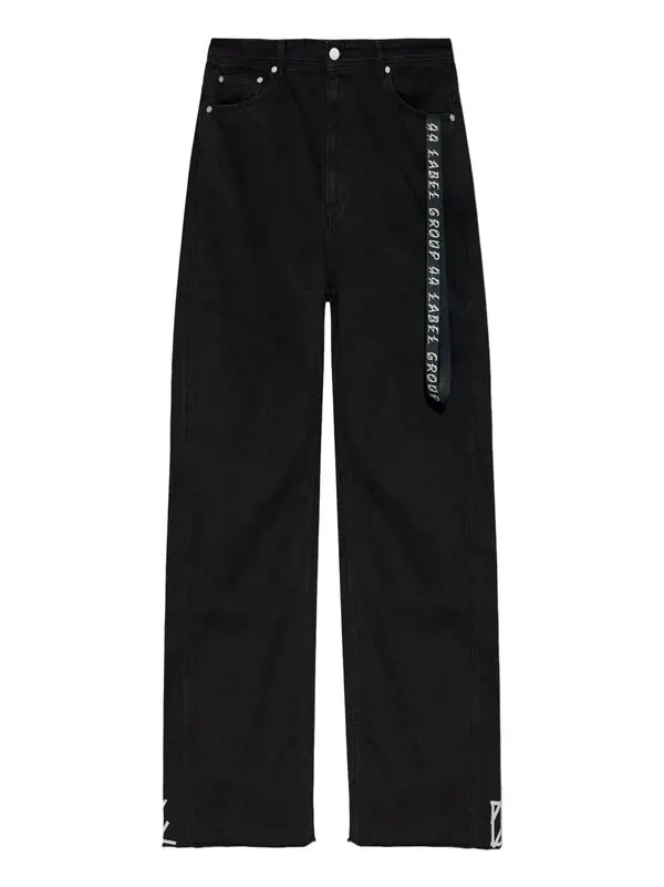 44 LABEL GROUP Straight-leg Jeans - Black