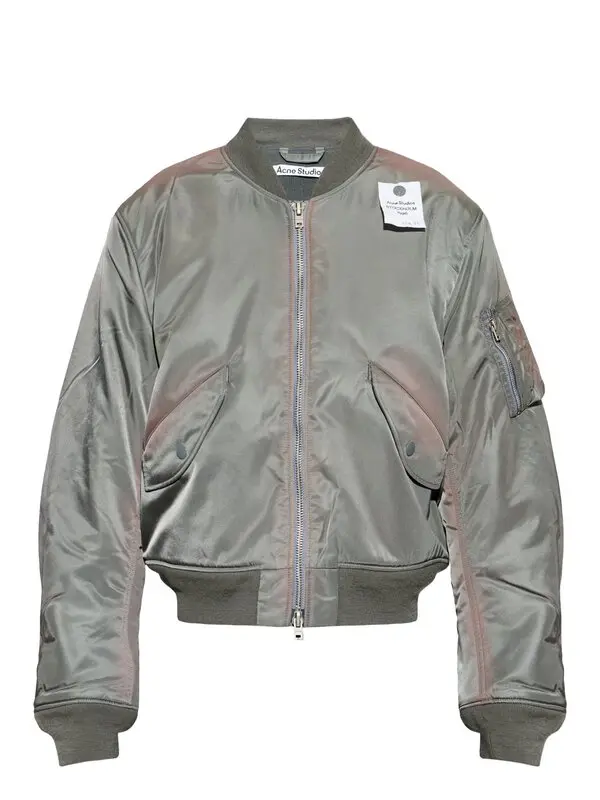 Acne Studios Insulated Bomber Jacket - Green