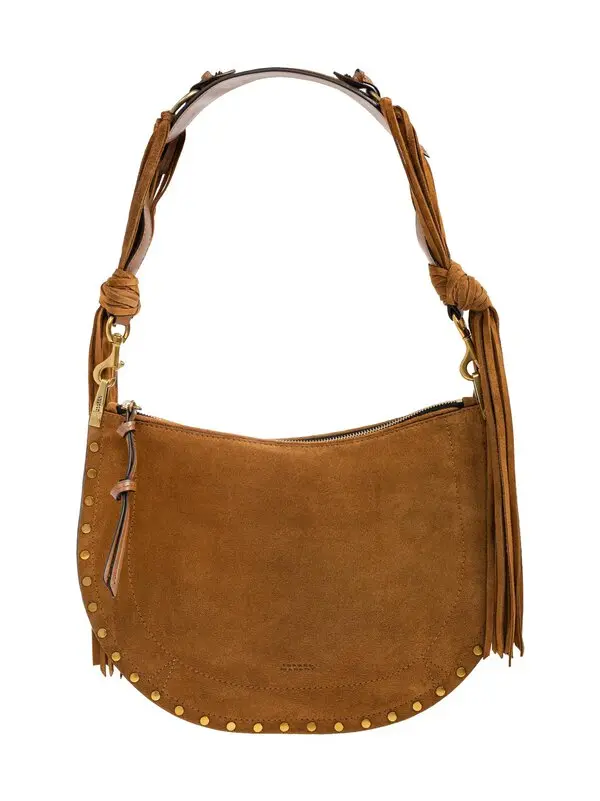 Isabel Marant Oskan Soft Shoulder Bag - Brown