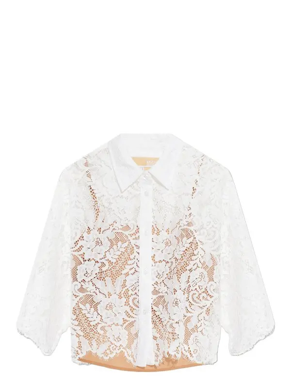 Michael Kors Lace Shirt - White