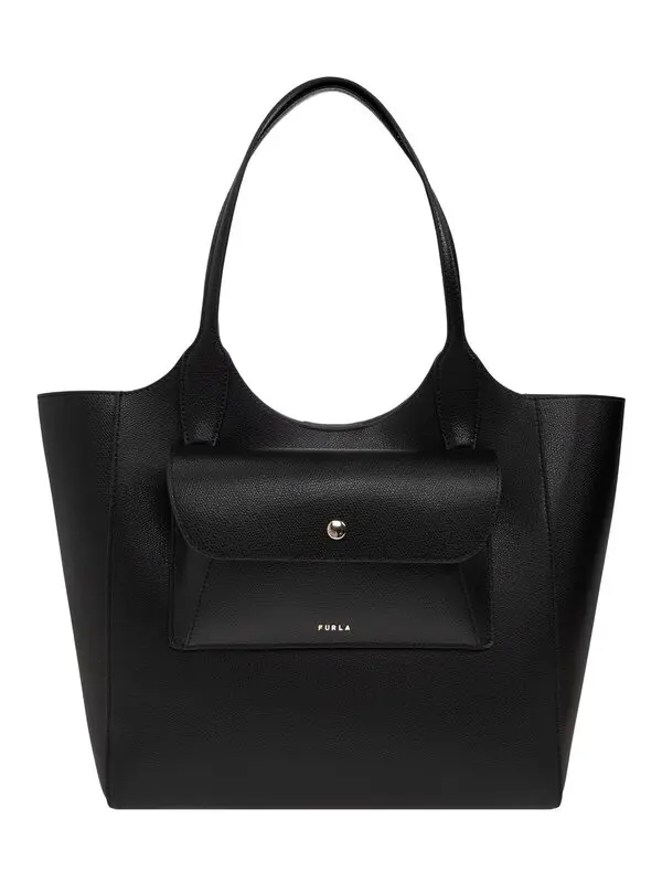 Furla Lea Medium Shopper Bag - Black