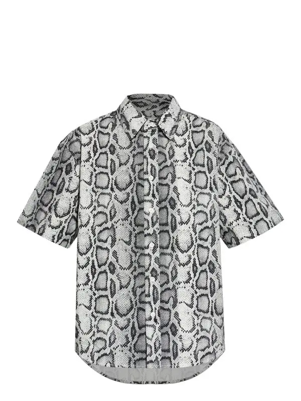 Carhartt Work In Progress Snake Camo Shirt - Grey