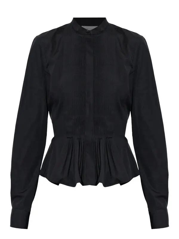 Alexander McQueen Cotton Shirt - Black