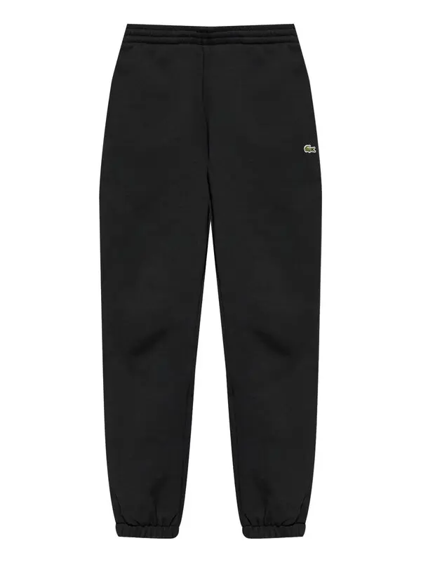 Lacoste Sweatpants With Cuffs At The Legs - Black