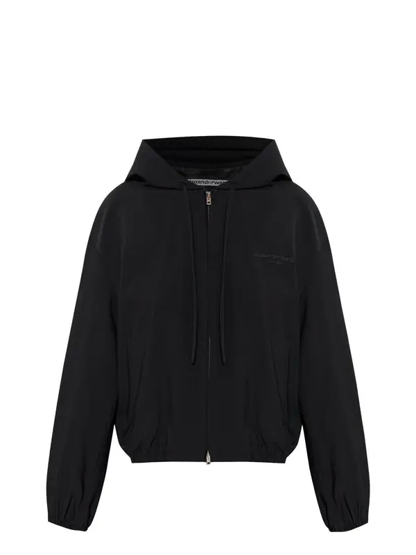 Alexander Wang Wool Hoodie - Black