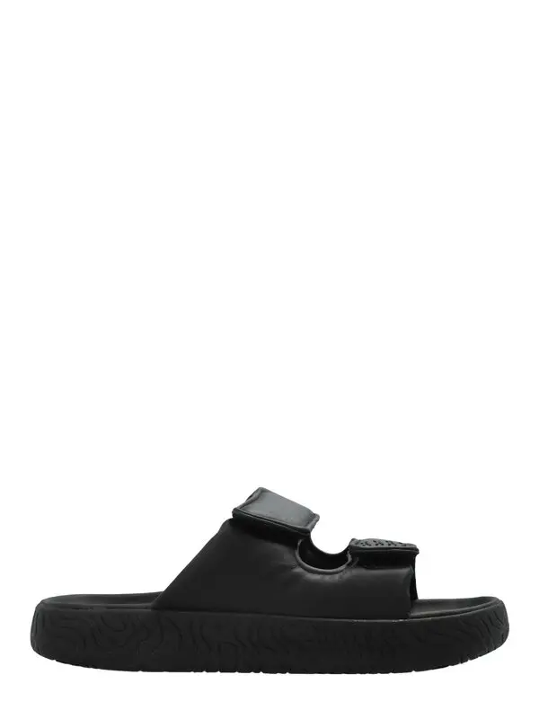 VEJA Etna Bold Leather Slides - Black