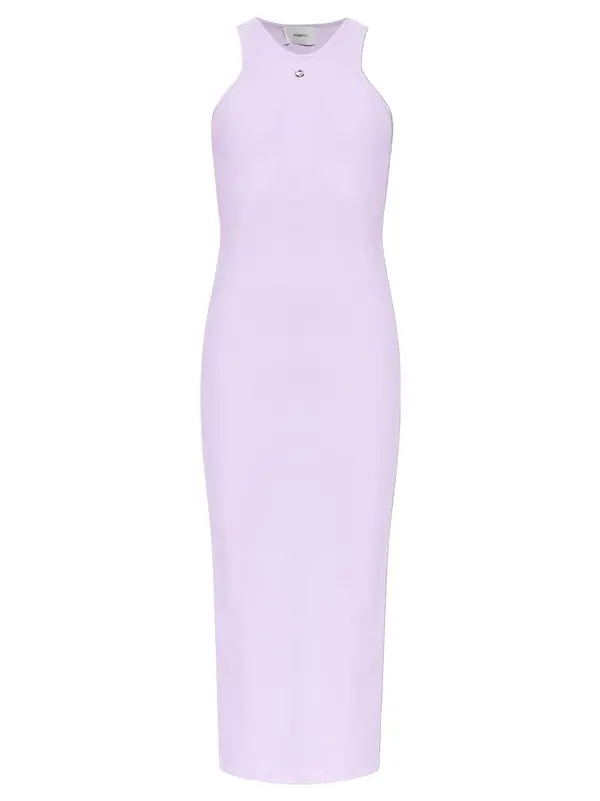 Coperni Midi Logo Dress - Purple